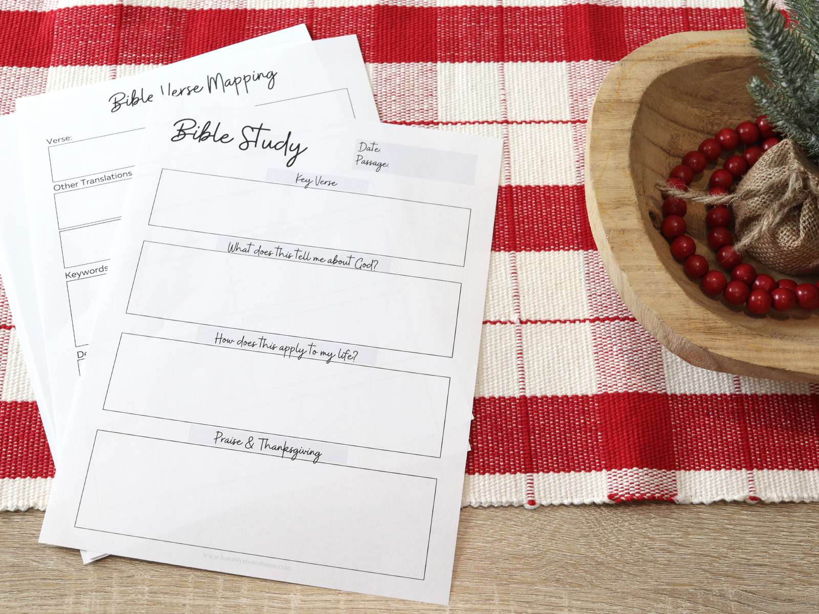 5 Free Printable Bible Study Worksheets for Christian Women!