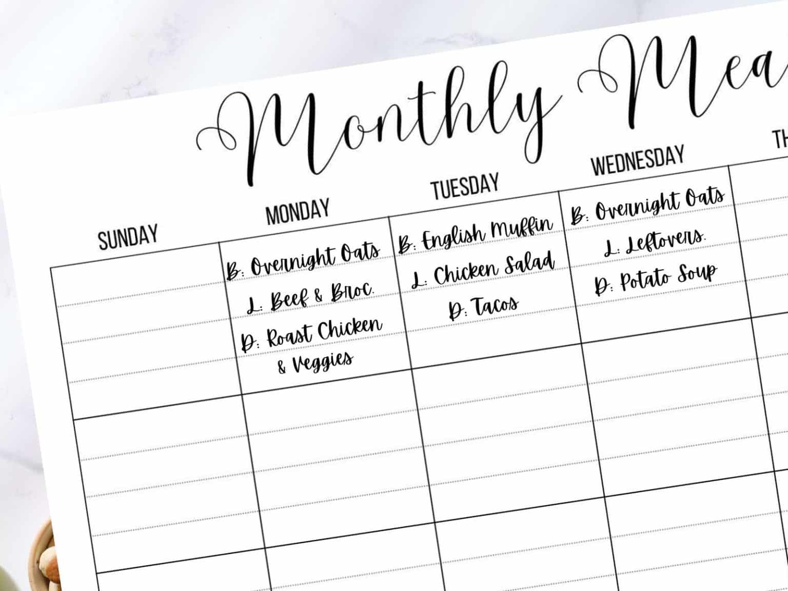 How to Set Up a Meal Planning System that Works for You