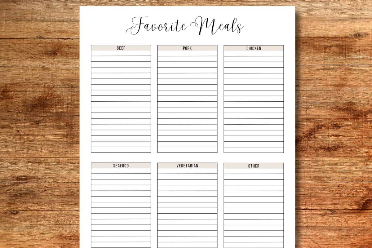 How to Set Up a Meal Planning System that Works for You