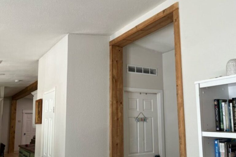Before & After - Covering Marriage Line in Double Wide