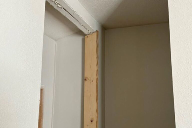 Before & After - Covering Marriage Line in Double Wide