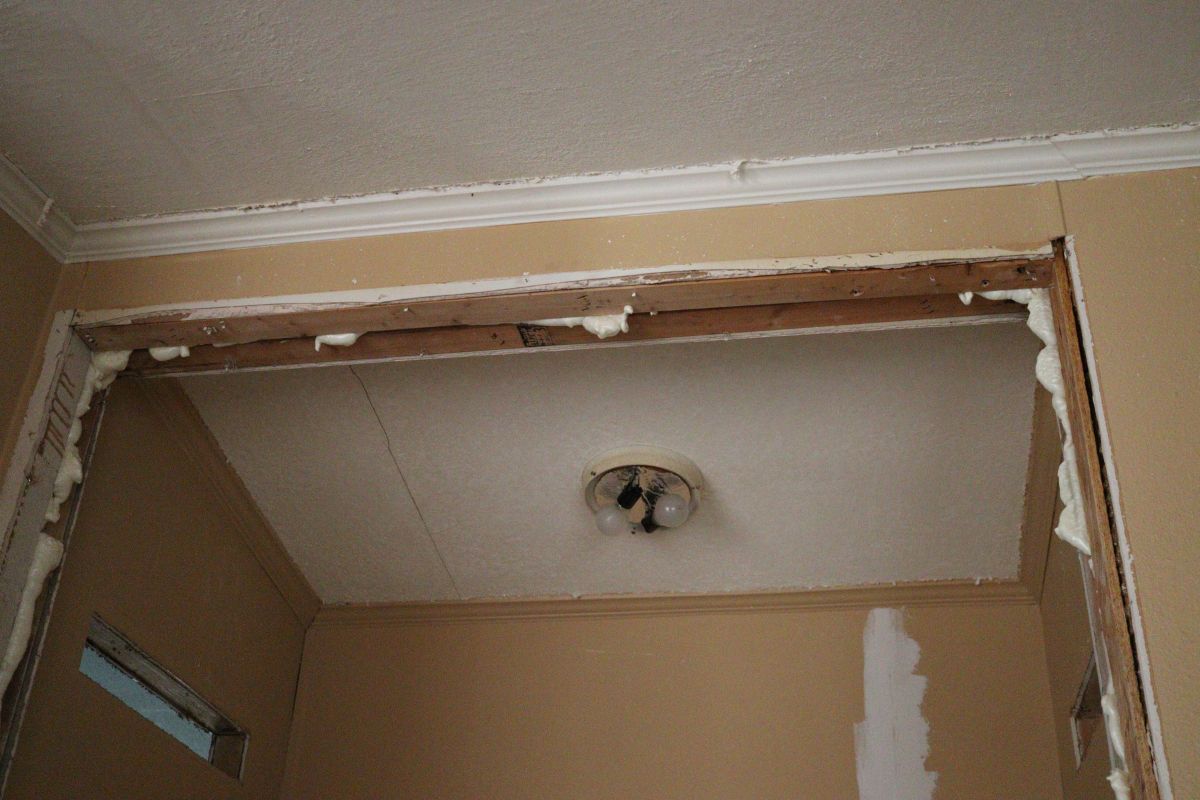 Before & After - Covering Marriage Line in Double Wide